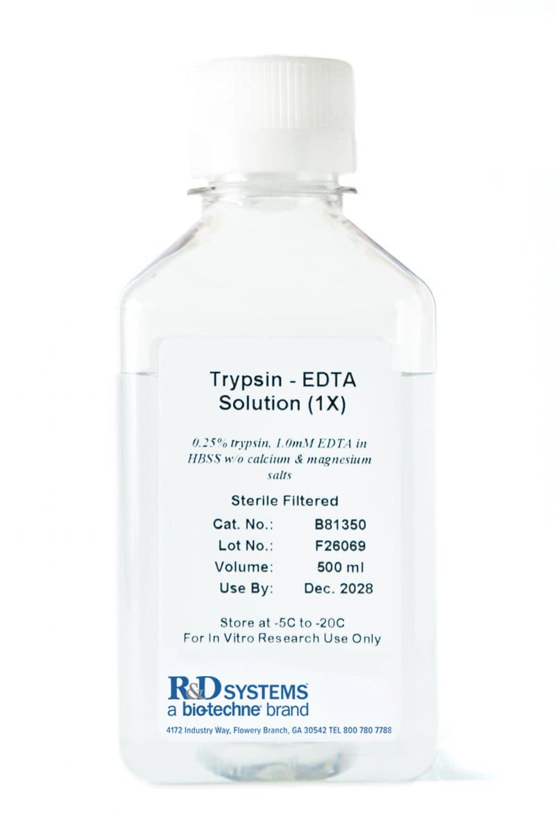 Trypsin 0-25- - EDTA -100 mL_R&D Systems_优宁维(univ)商城
